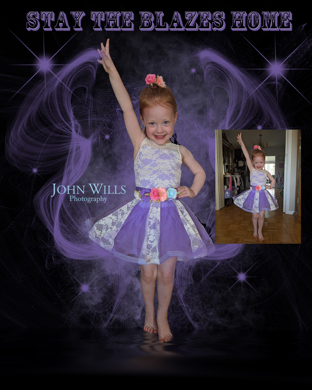 Stay the Blazes Home Photos - Magical Children's Portraits