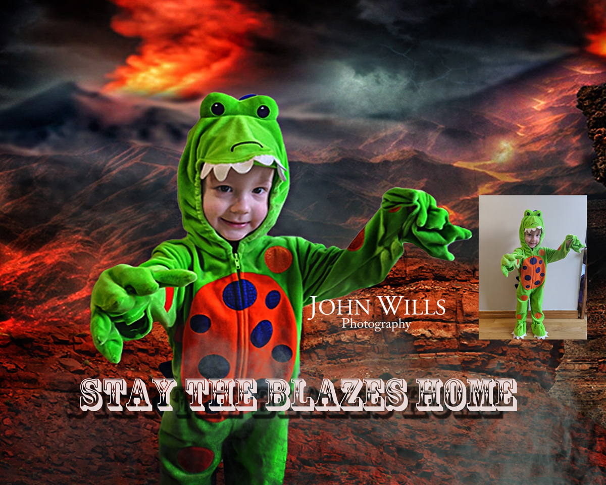 Stay the Blazes Home Photos - Magical Children's Portraits
